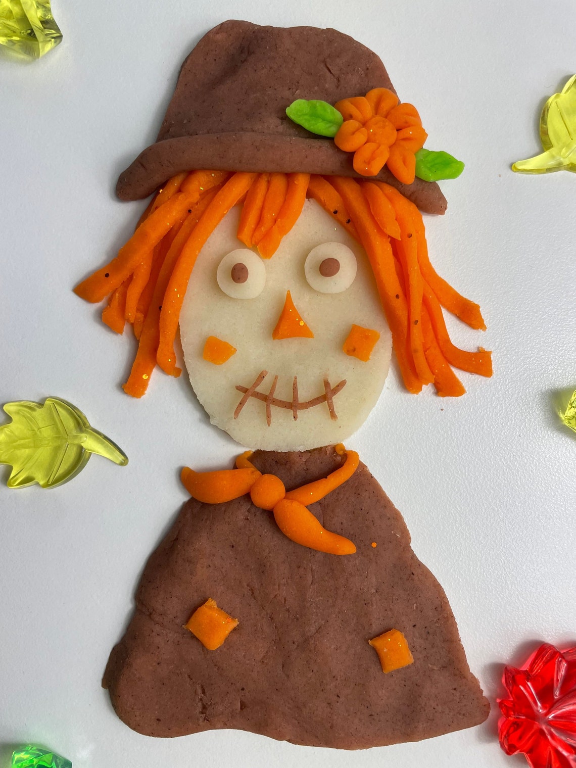 Fall Play Dough Kit Sensory Kit Fall Sensory Box Autumn - Etsy