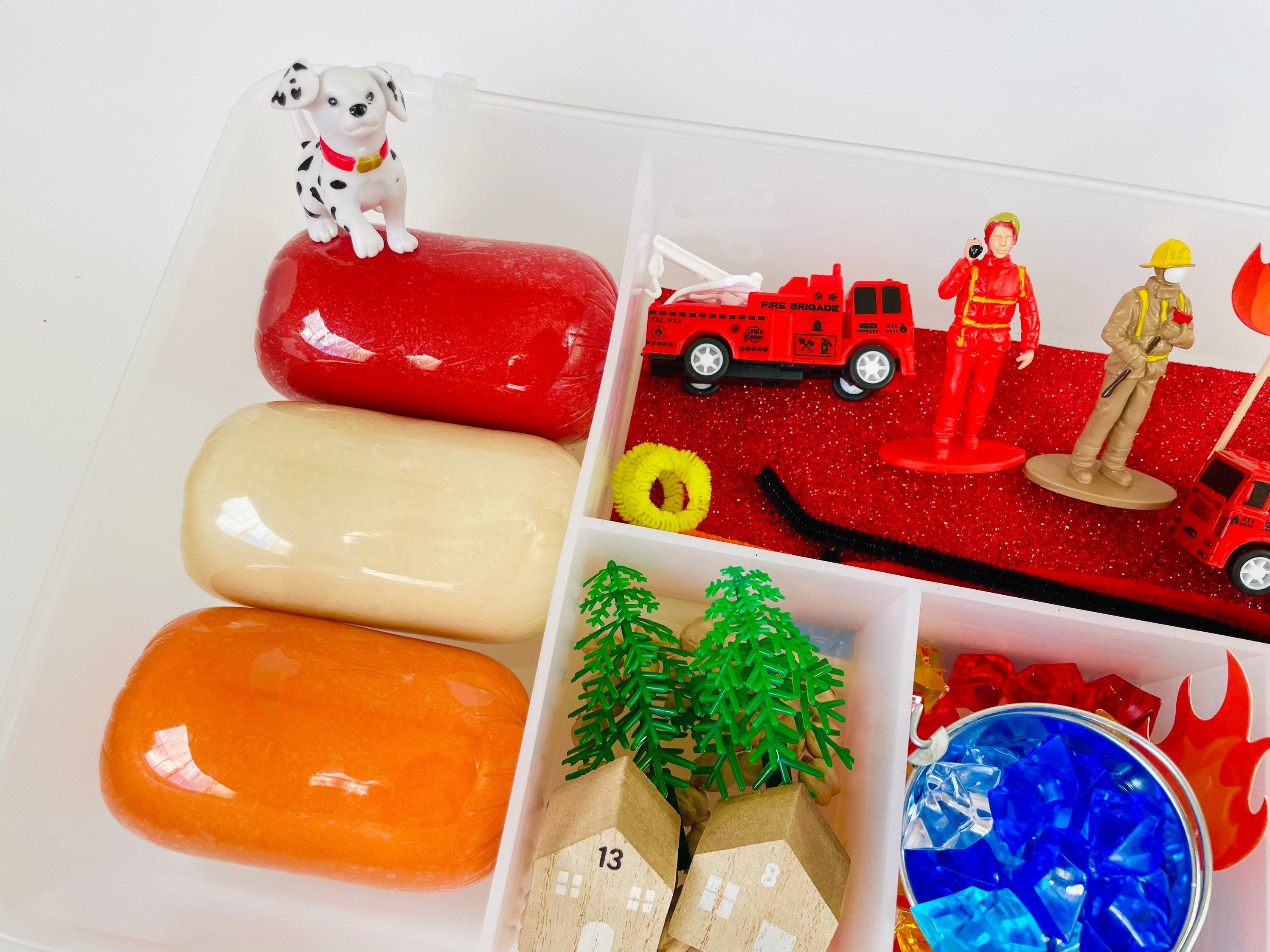 Fire Game, Playdough Sensory Kit, Learning Games, Playdough Game ...