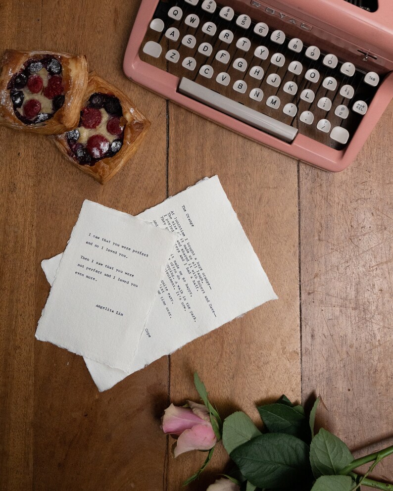 Two Little Shadows Barbara Burrows Poem Hand Typed Poetry - Etsy