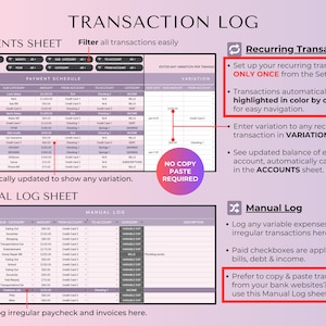 Biweekly Paycheck Budget Spreadsheet, 2026 Bill Calendar, Weekly ...
