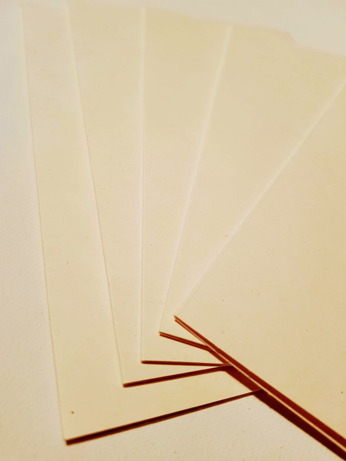 Blank Cards For Card Making Recycled Paper Natural Brown Etsy