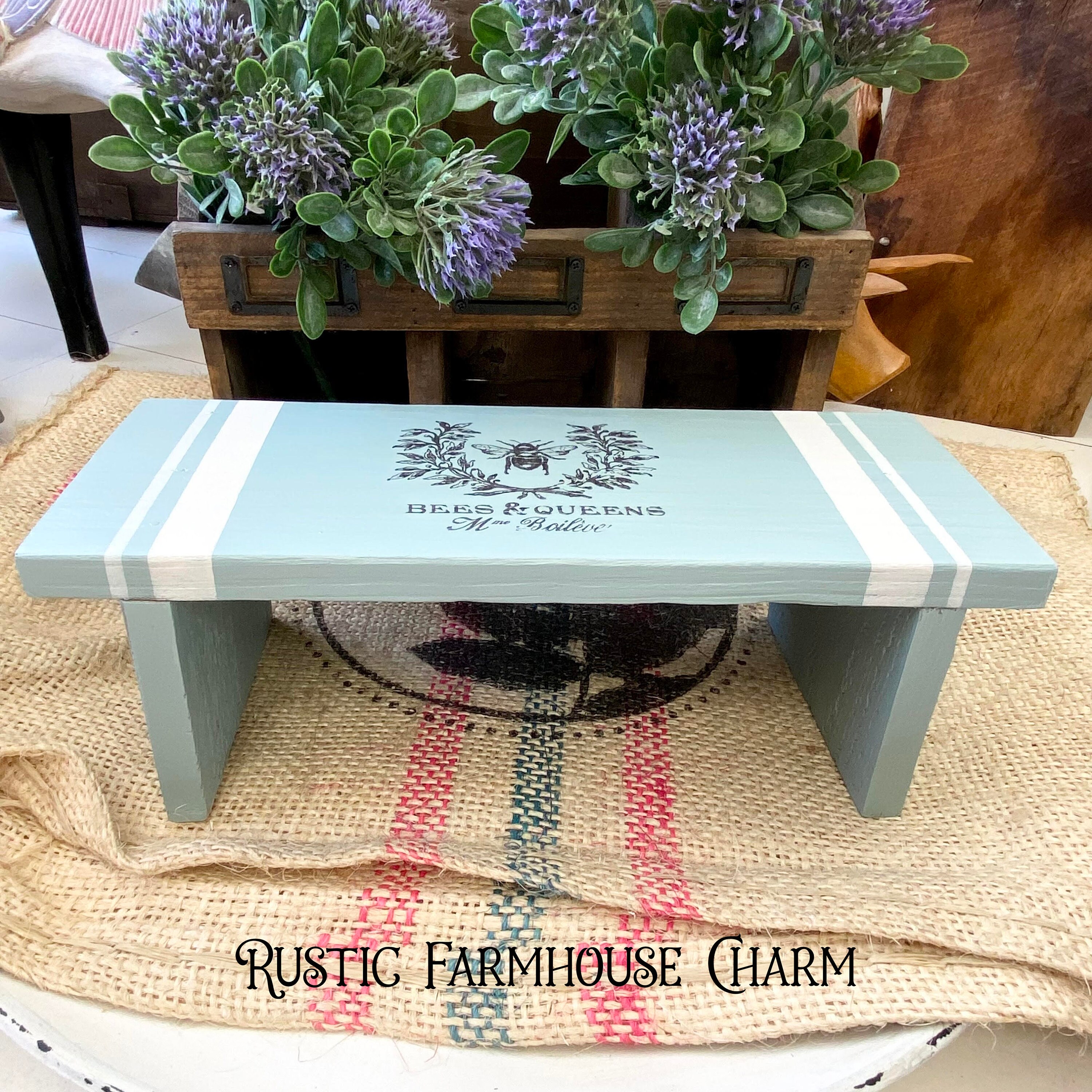 Mini Display Stool French Country Style - Etsy