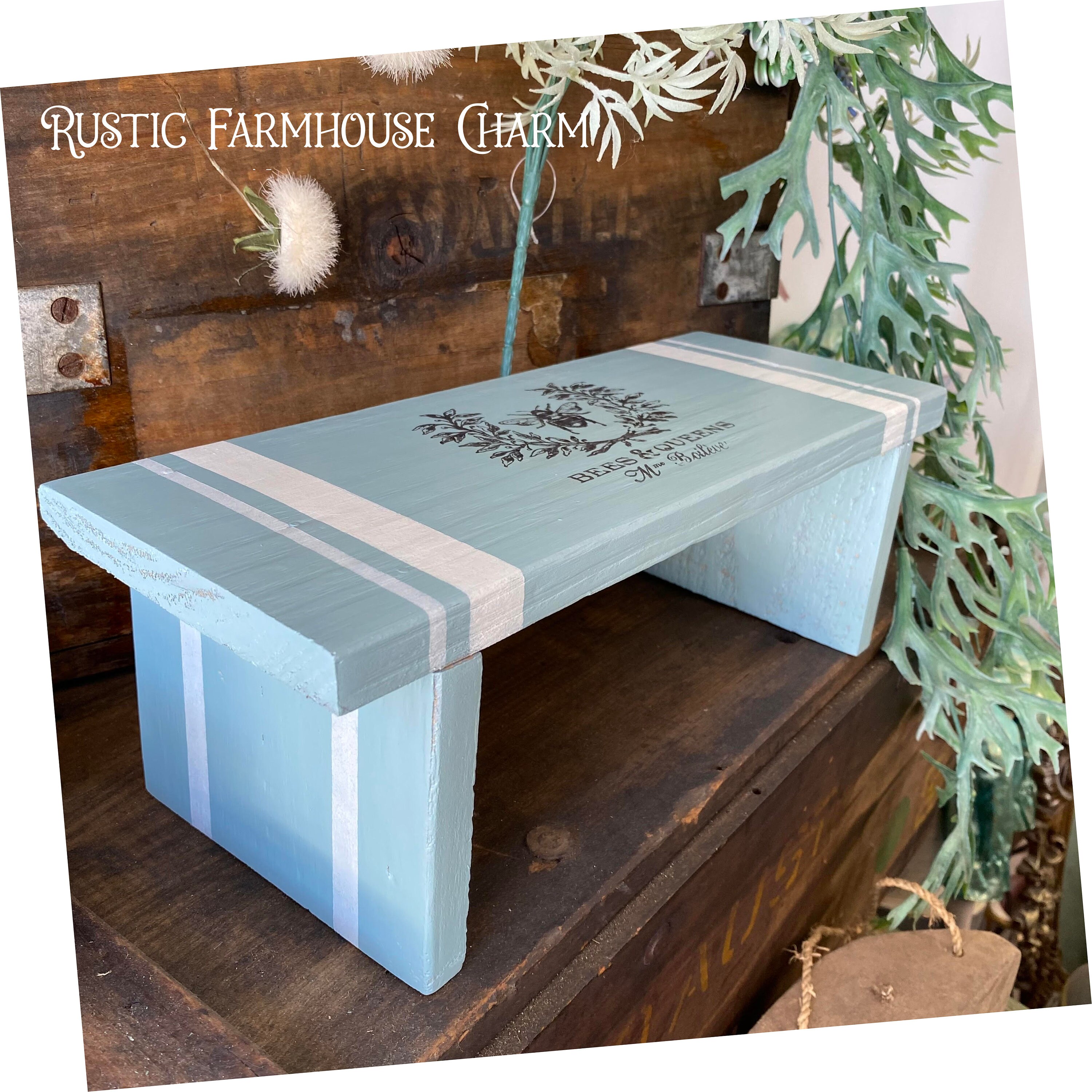 Mini Display Stool French Country Style - Etsy