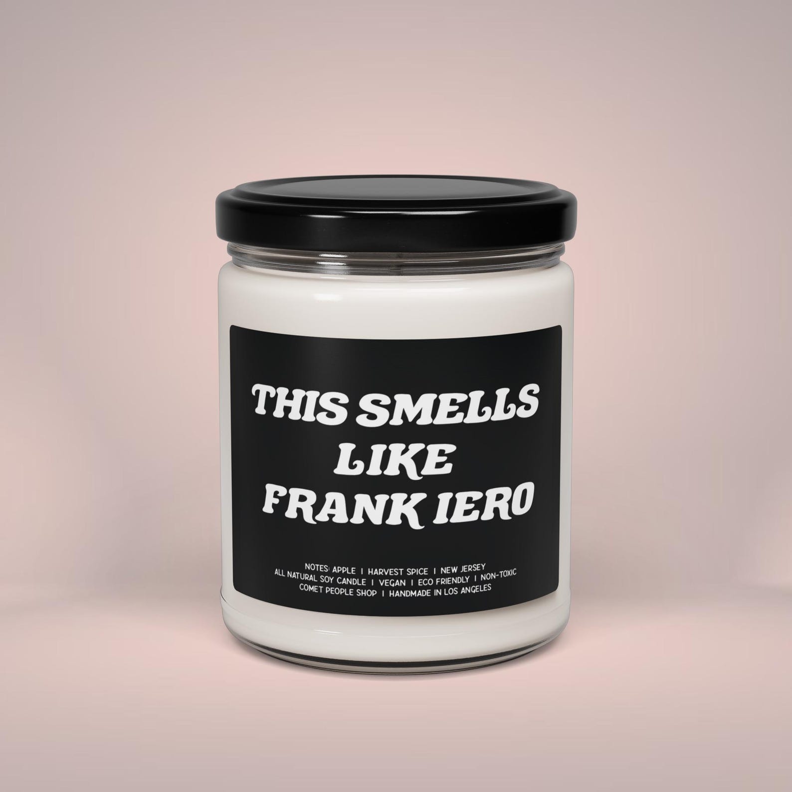 This Smells Like Frank MCR Scented Soy Candle, 9oz Funny Gift Chemical ...