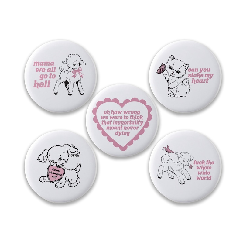 Funny Buttons - Etsy