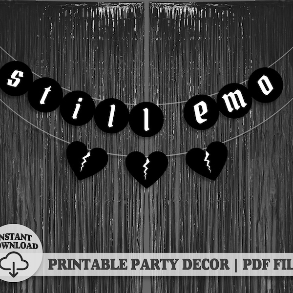Emo Banner - Etsy