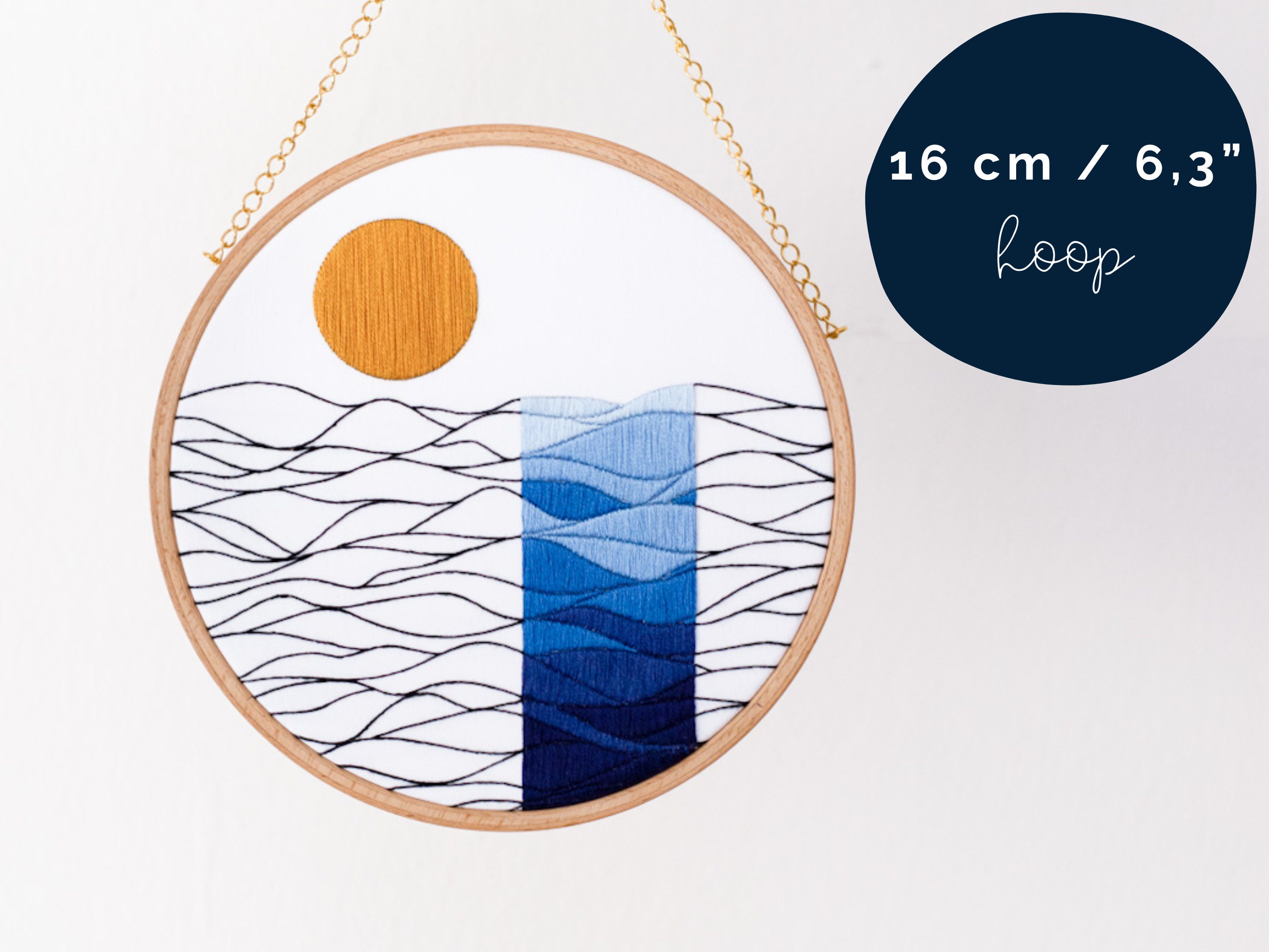 Embroidery Pattern open Sea Sea Embroidery PDF - Etsy