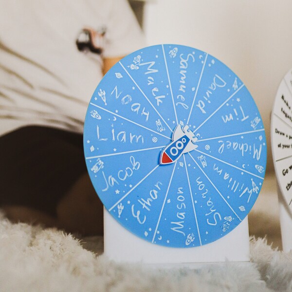 Acrylic Spin the Wheel - Etsy