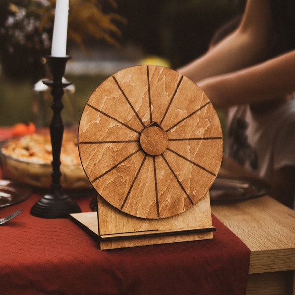Wood Prize Wheel - Etsy