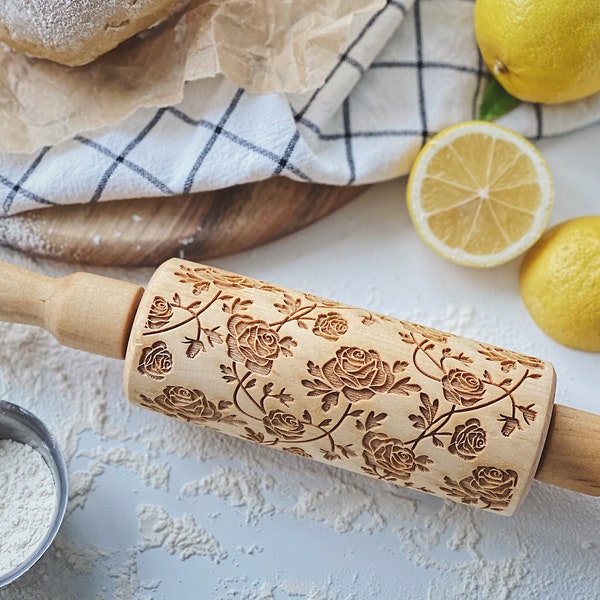Buy Embossed Rolling Pin - Etsy