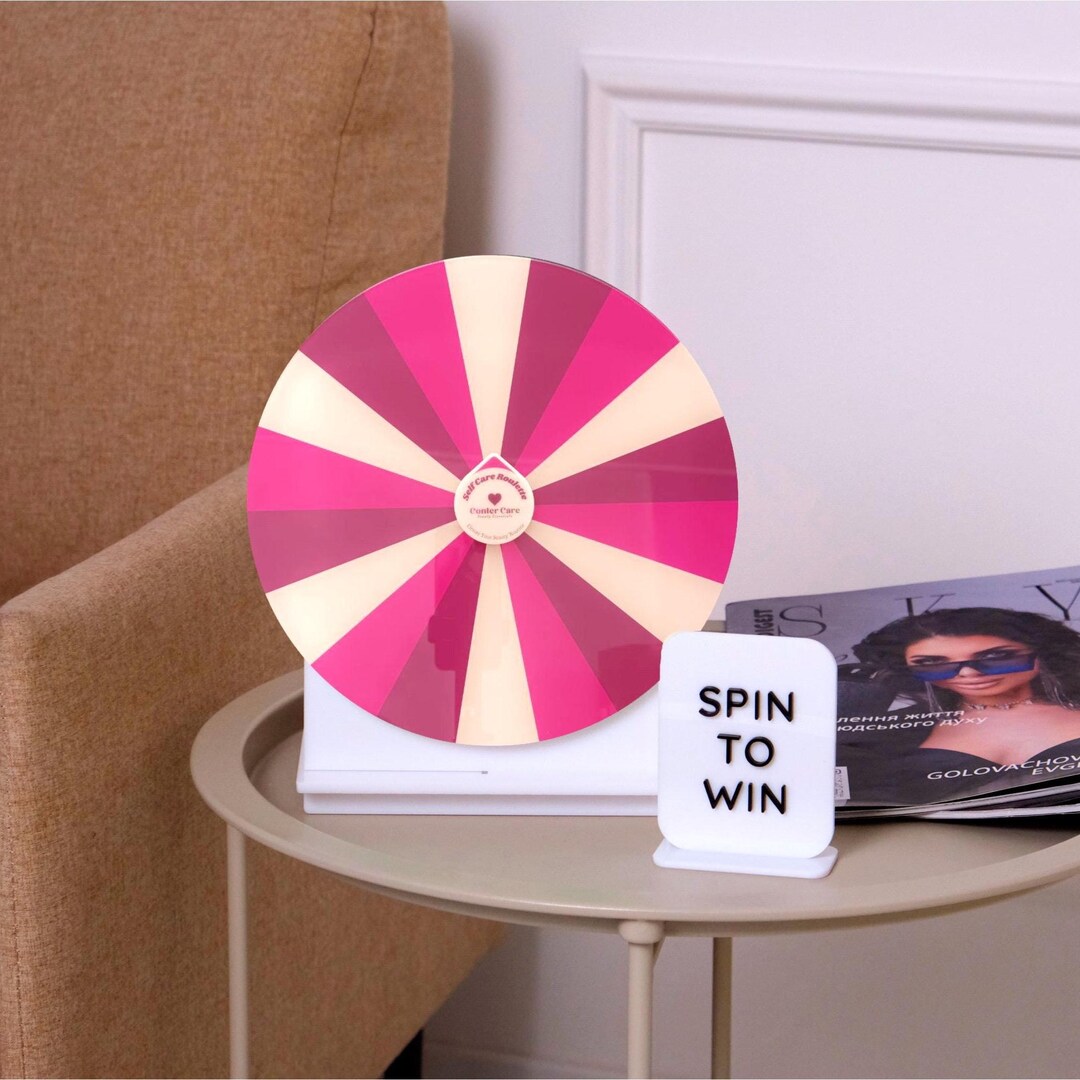 Spin to Win, Prize Wheel, Custom Spin the Wheel Game, Business Game for Clients, Birthday Party ...