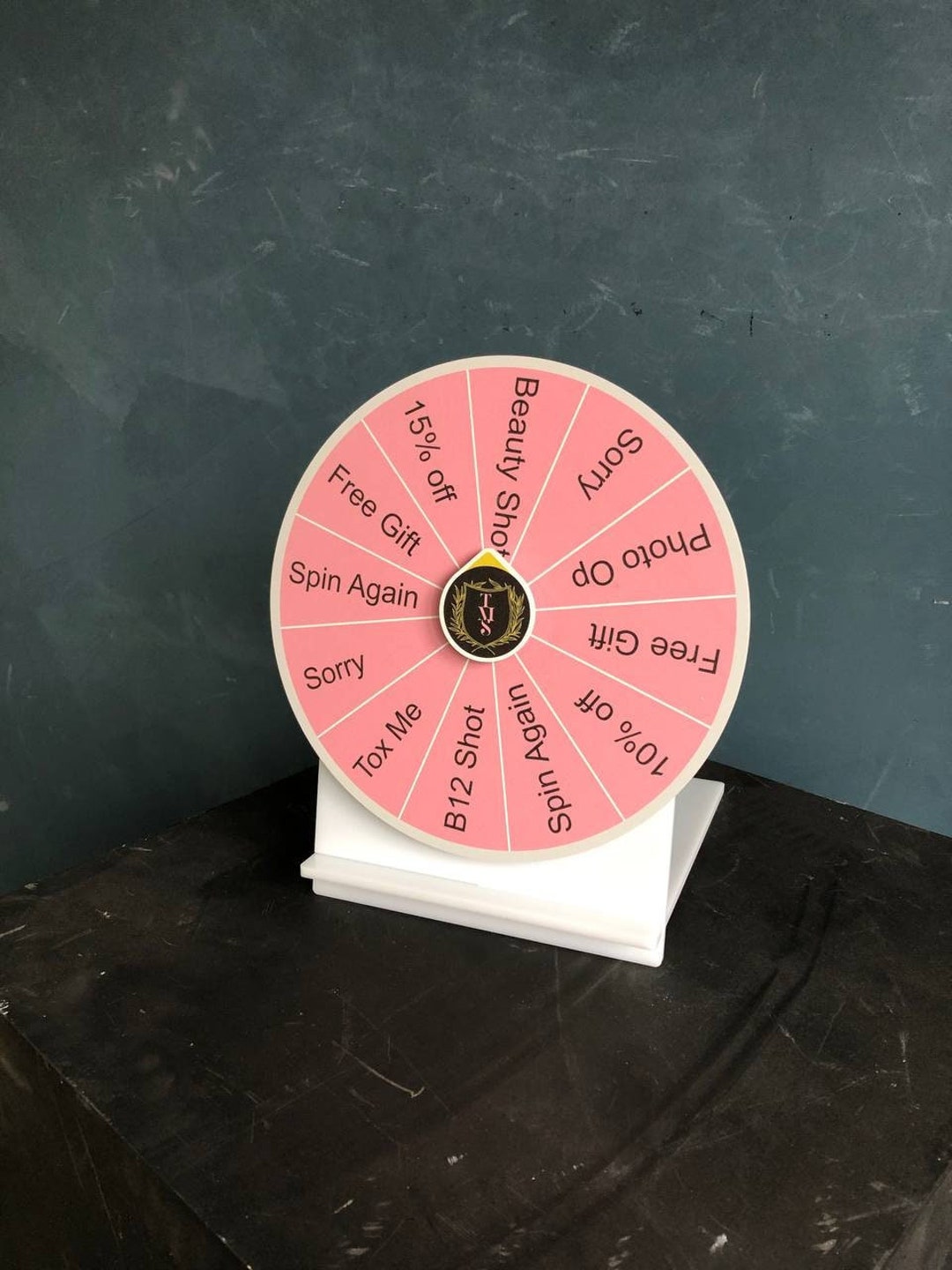Spin to Win Wheel Game for Clients, Personalized Game, Wedding Party ...