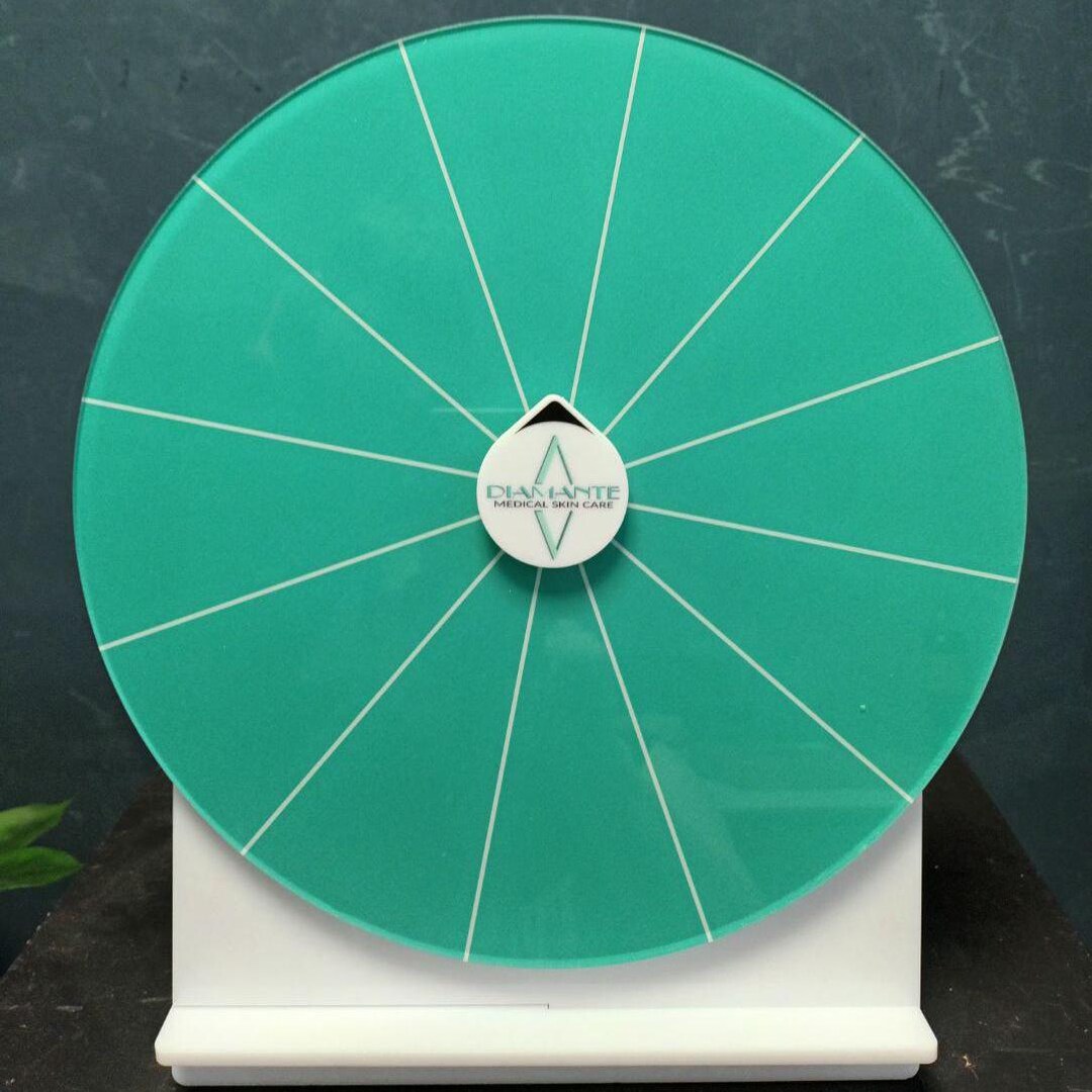 Custom Business Prize Wheel Game for Shop, Beauty Salon, Coffe Bar, Gym ...