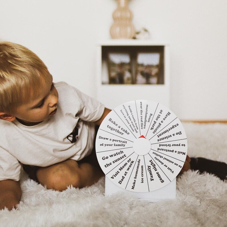 Acrylic Prize Board Game for Business, Tabletop Game, Spinning Wheel ...