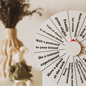 Spinning Wheel for Baby Shower, Custom Baby Gift, Fun Family Game ...