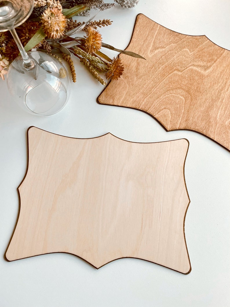 Wedding Rustic Table Décor Wooden Charger Plate Set in Bulk - Etsy
