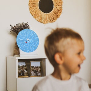 Spin the Wheel Game, Spinning Wheel for Little One, Color Dry Erase ...