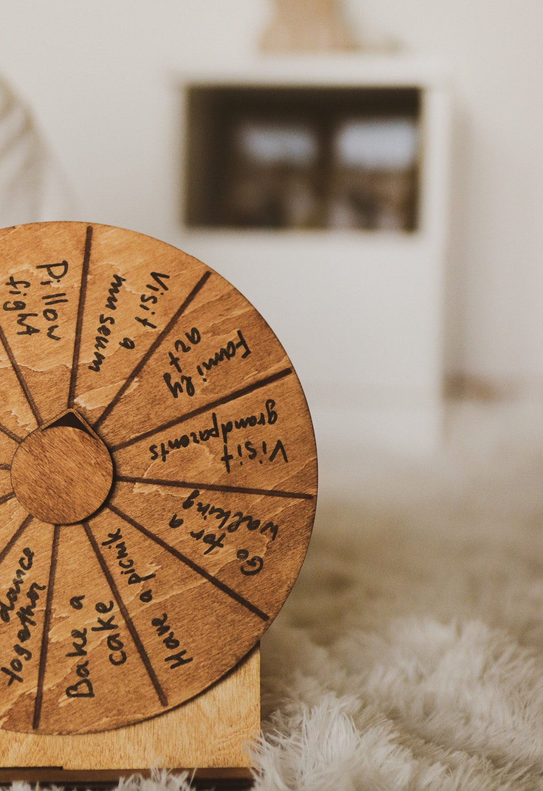 Spin the Wheel Game for All Ages Family Game Night - Etsy