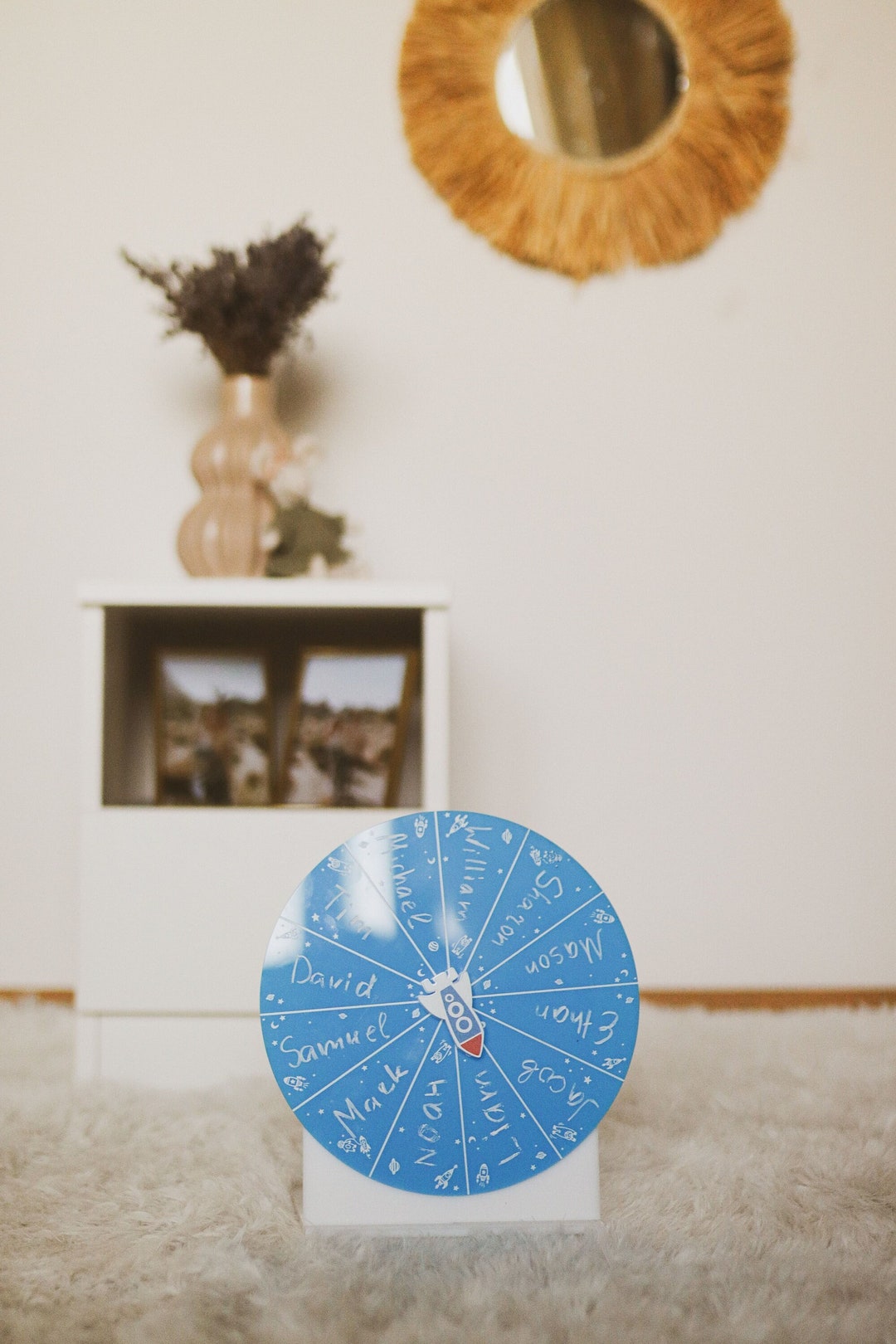 Spin the Wheel Game, Spinning Wheel for Little One, Color Dry Erase ...