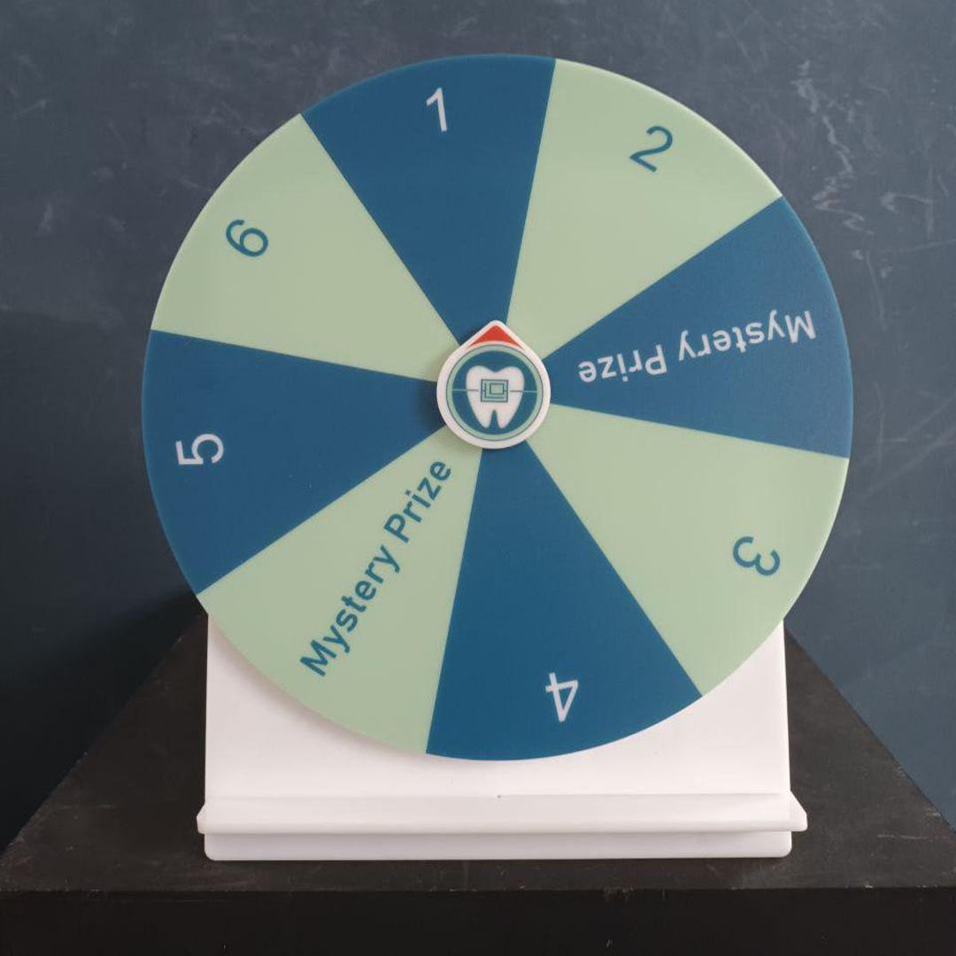 Business Logo Prize Wheel for Customers, Spin the Wheel Game, Fathers ...