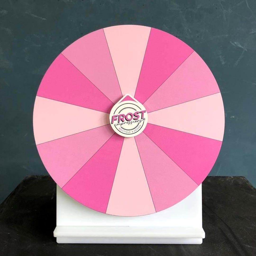 Pass the Prize, Wheel of Prizes, Business Logo Prize Wheel Game for ...