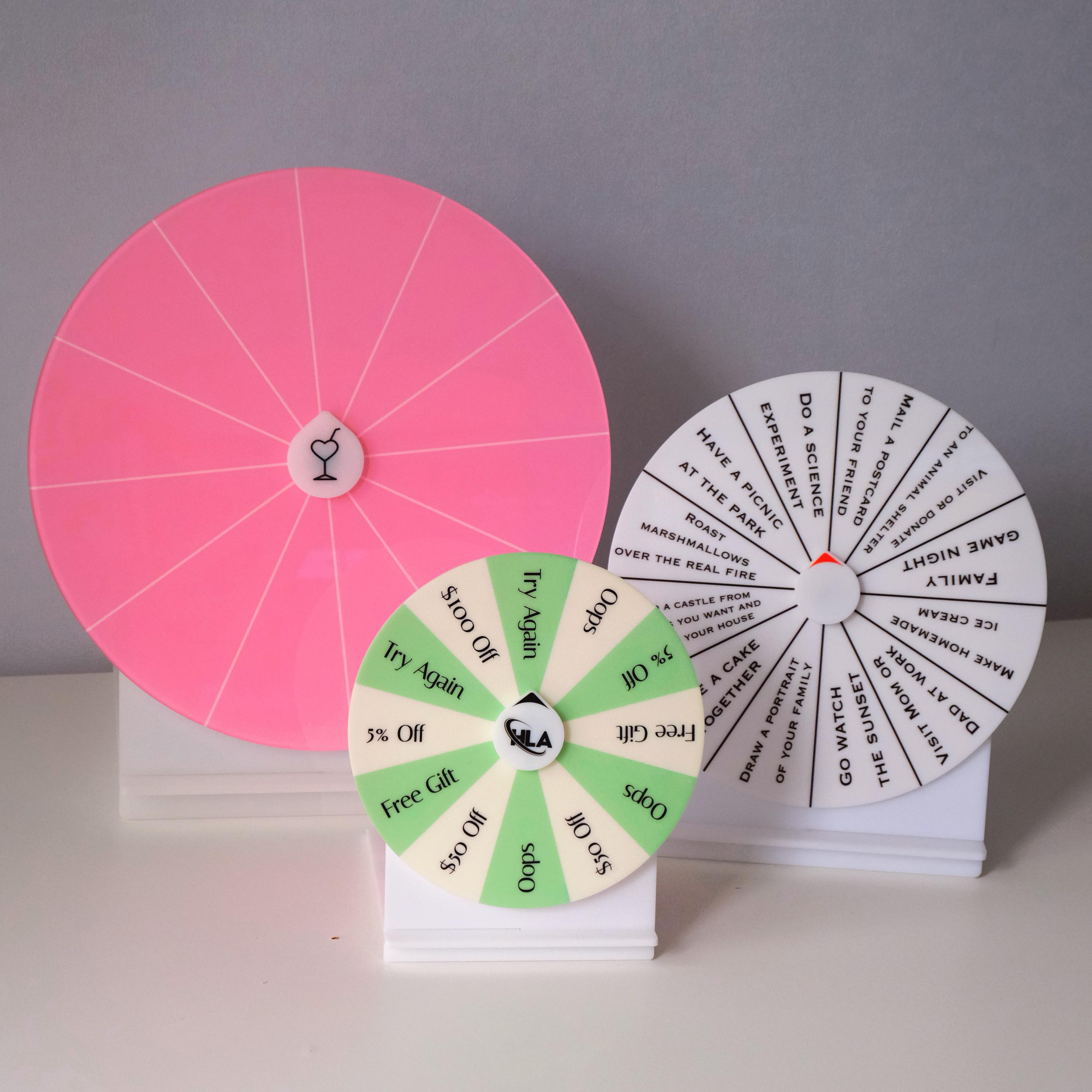 Custom Spinnning Wheel, Autumn Party Games, Personalized Spinner ...
