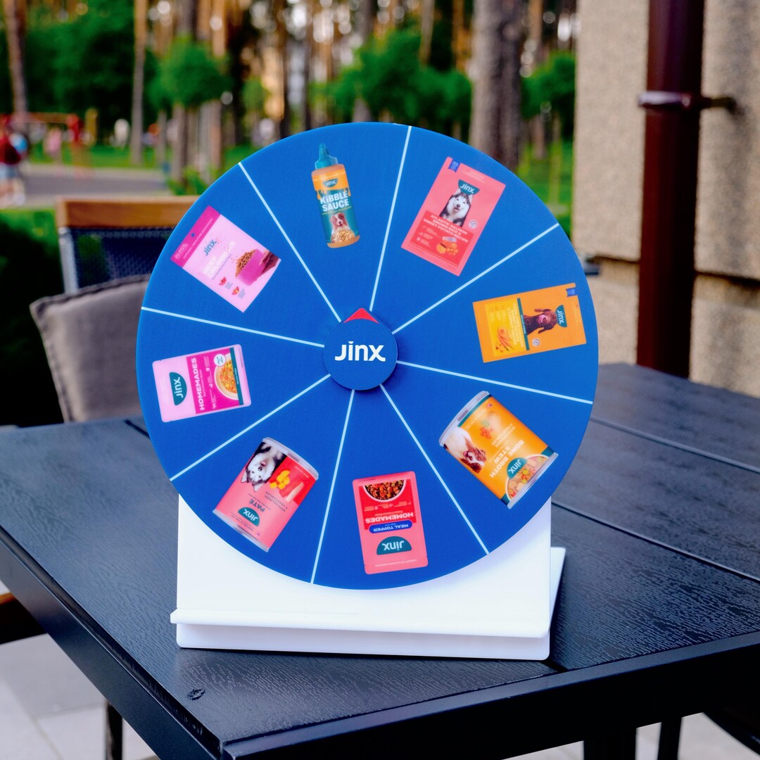 Promotional Game, Event Logo Spin Wheel, Business Game for Customers ...