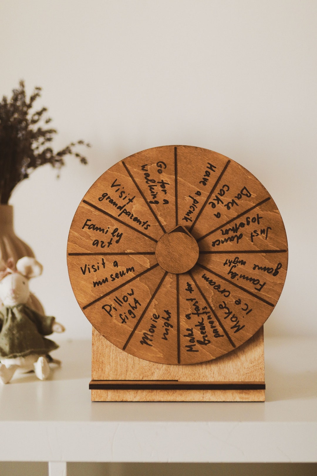 Christmas Party Games and Gift, Custom Board Game, Personalized Spin ...