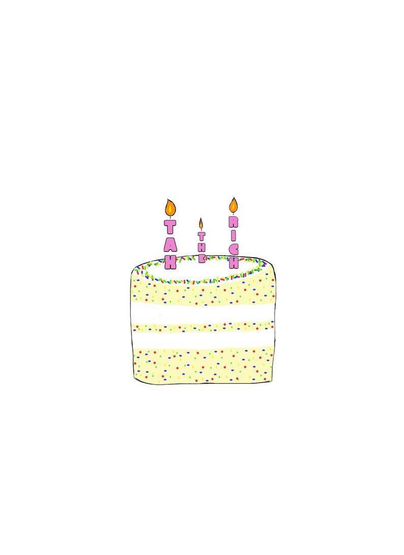 Tax the Rich Birthday Card - Etsy