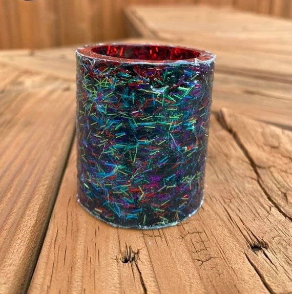 Home & Living Kitchen & Dining Drinkware Rainbow resin shot glass etna ...