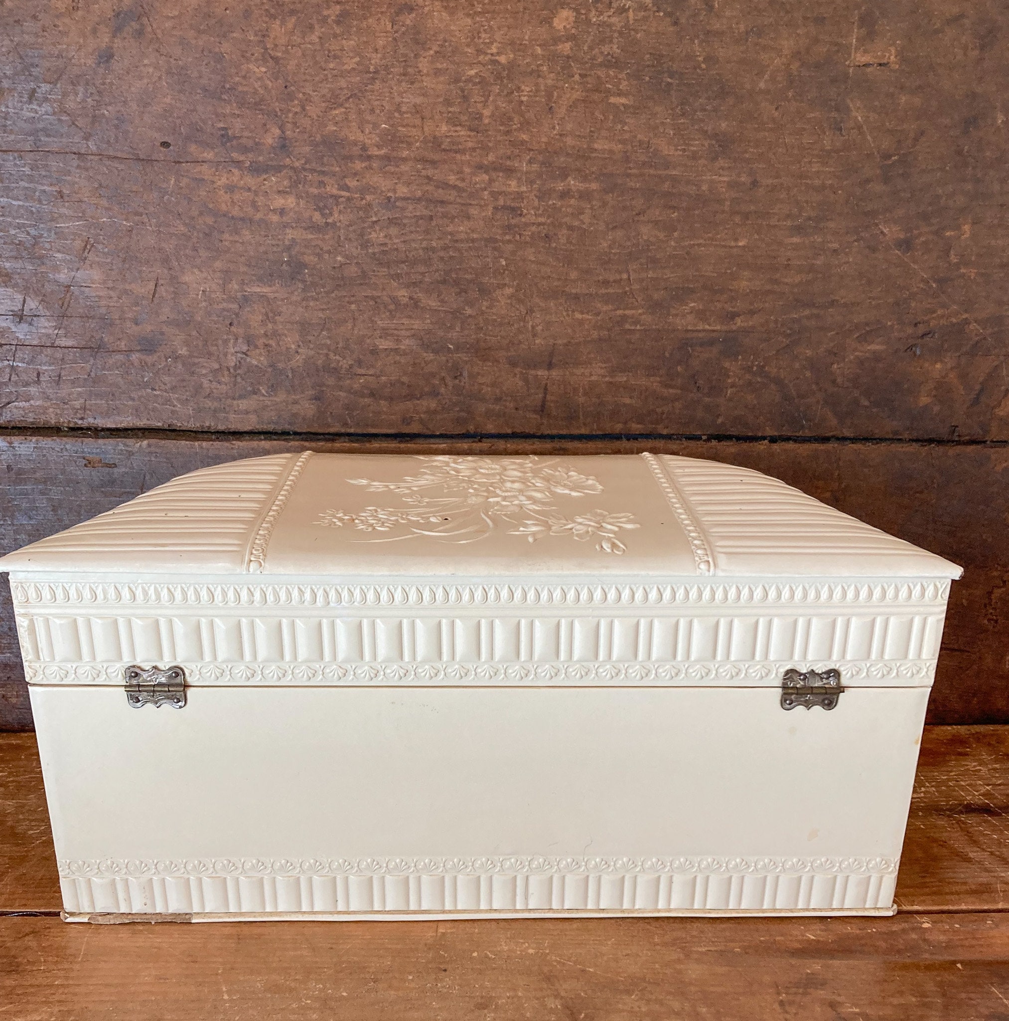 Antique Celluloid Vanity Box, Collar and Cuff Box - Etsy