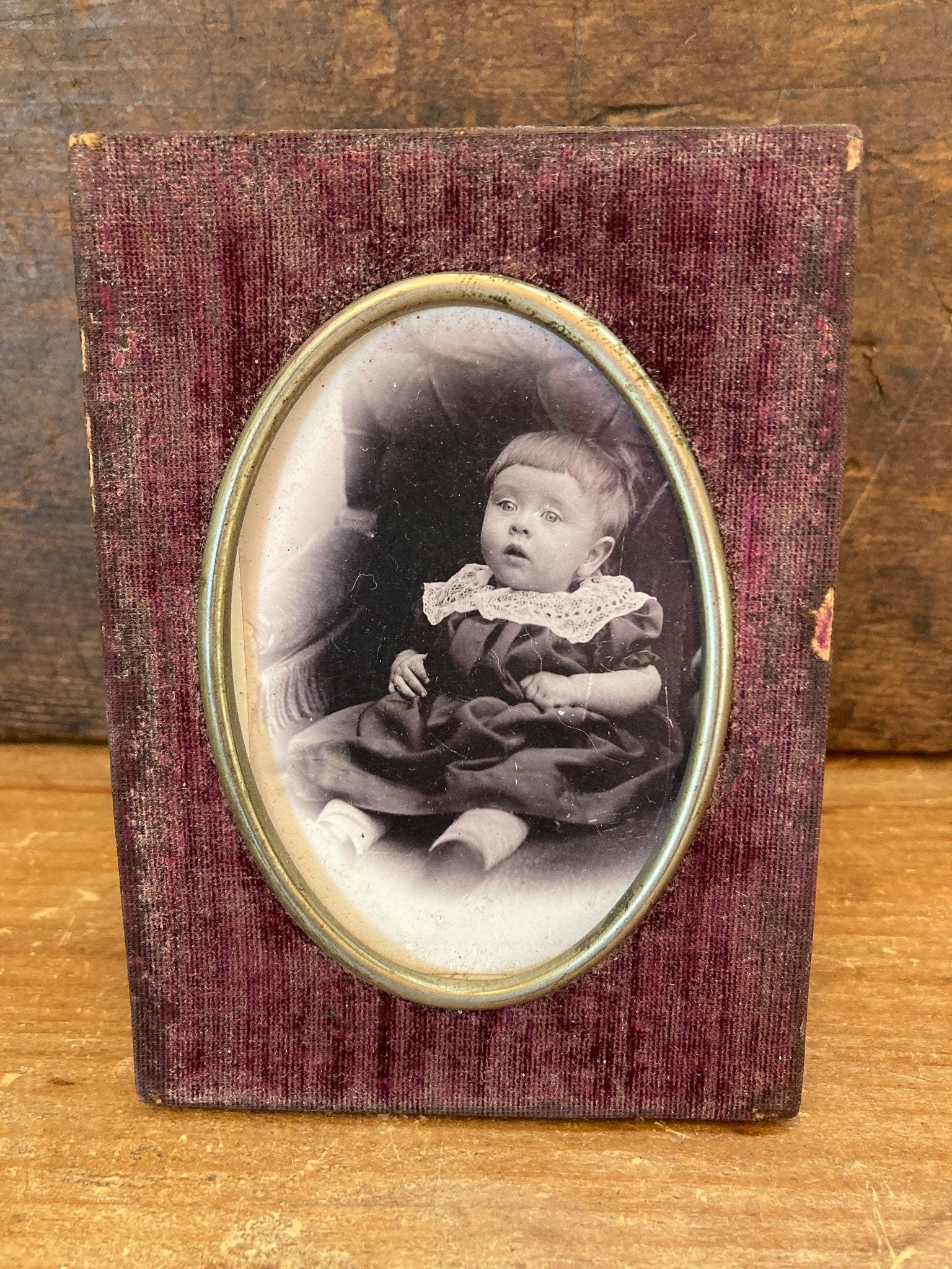 1900s Baby Items Photo in Velvet Frame Nestles Baby Food - Etsy