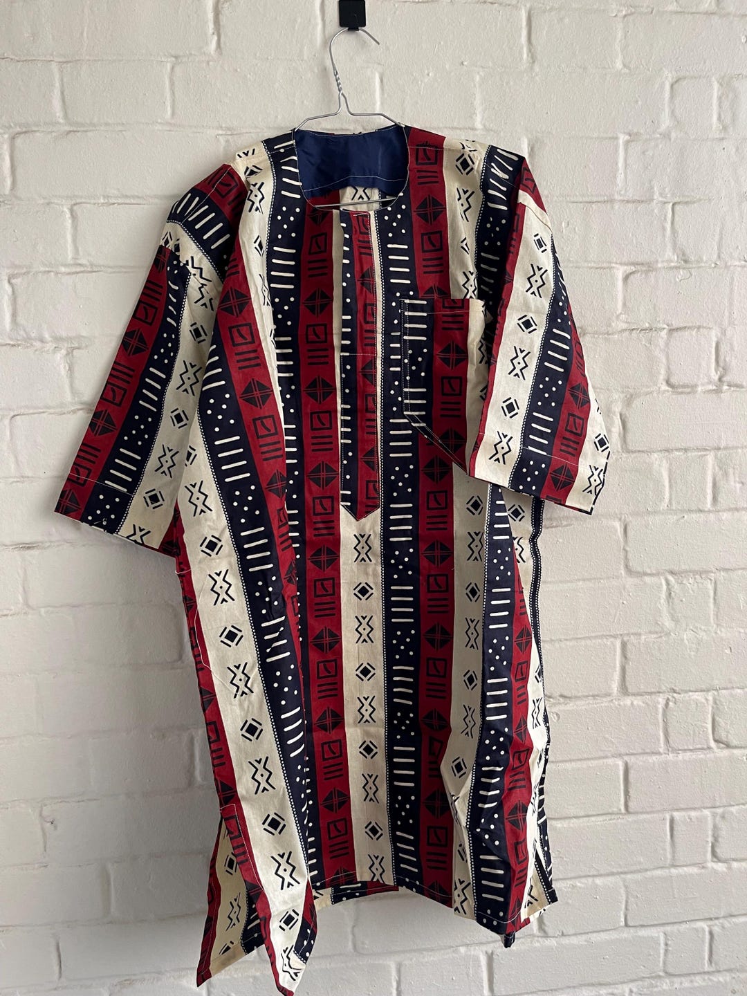 African Ankara Men’s Tunic African Clothing for Men Dashiki African ...