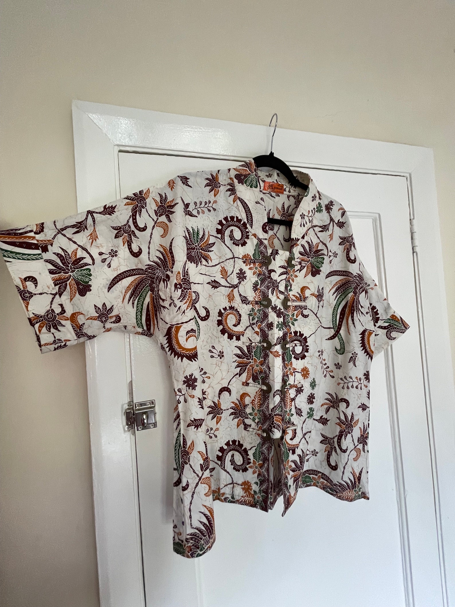 Rumah Indonesia Jogja Batik Men’s Tunic Ethnic Shirt Indonesian ...