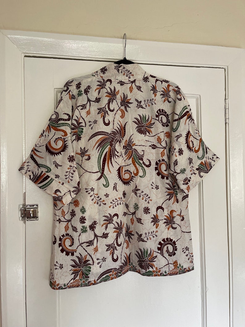 Rumah Indonesia Jogja Batik Men’s Tunic Ethnic Shirt Indonesian ...