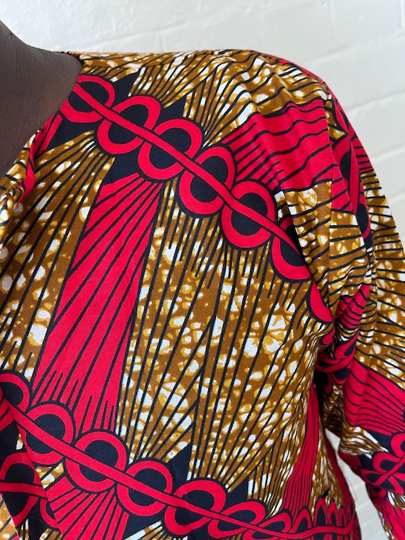 African Ankara men’s tunic ethnic African traditional… - Gem