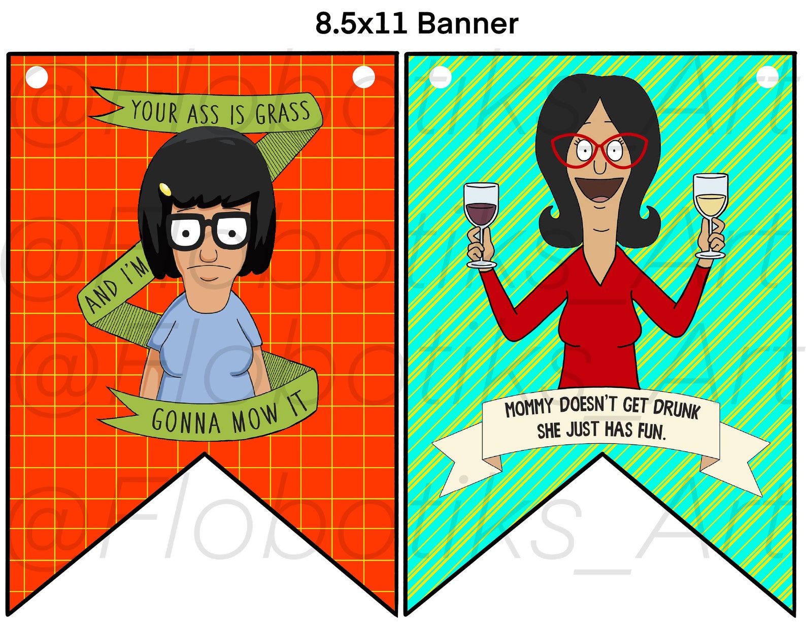 Bobs Burgers Printable Party Decorations Etsy