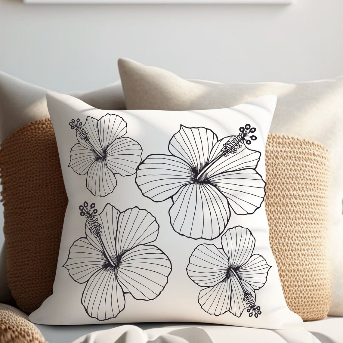 Hibiscus Flower Svg Bundle Clip Art Instant Download Digital Files, Svg ...