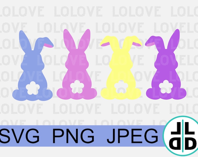 Easter Bunny SVG, Peep SVG, Cute Peeps Svg, Bunny Clip Art, Bunny Face ...