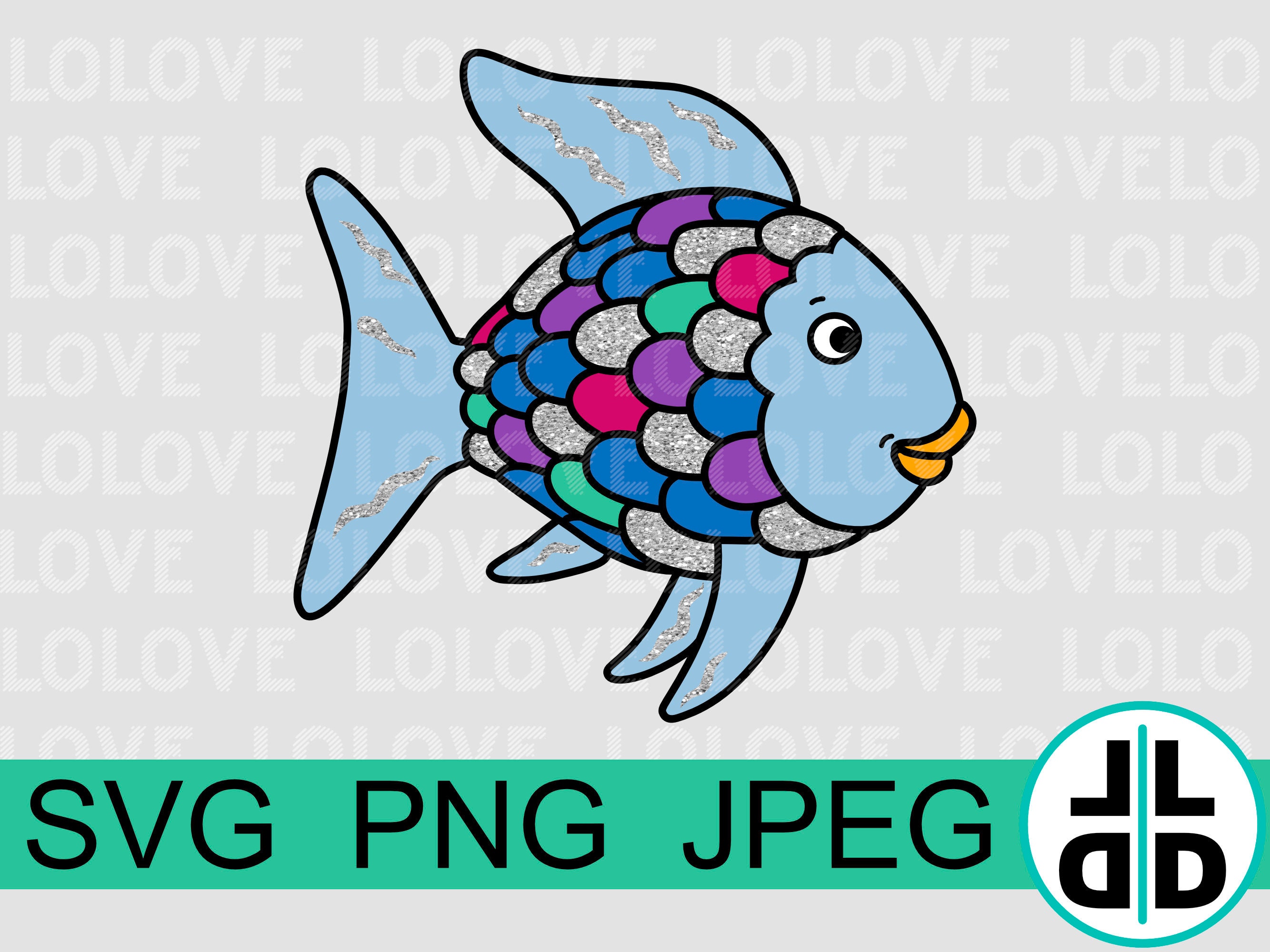 Rainbow Fish Clipart