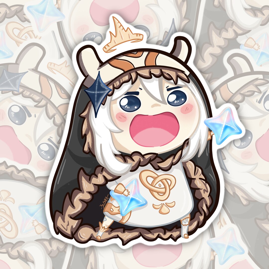 Paimon Hilichurl Sticker | Genshin Impact, Umaru-chan, Emergency Food ...