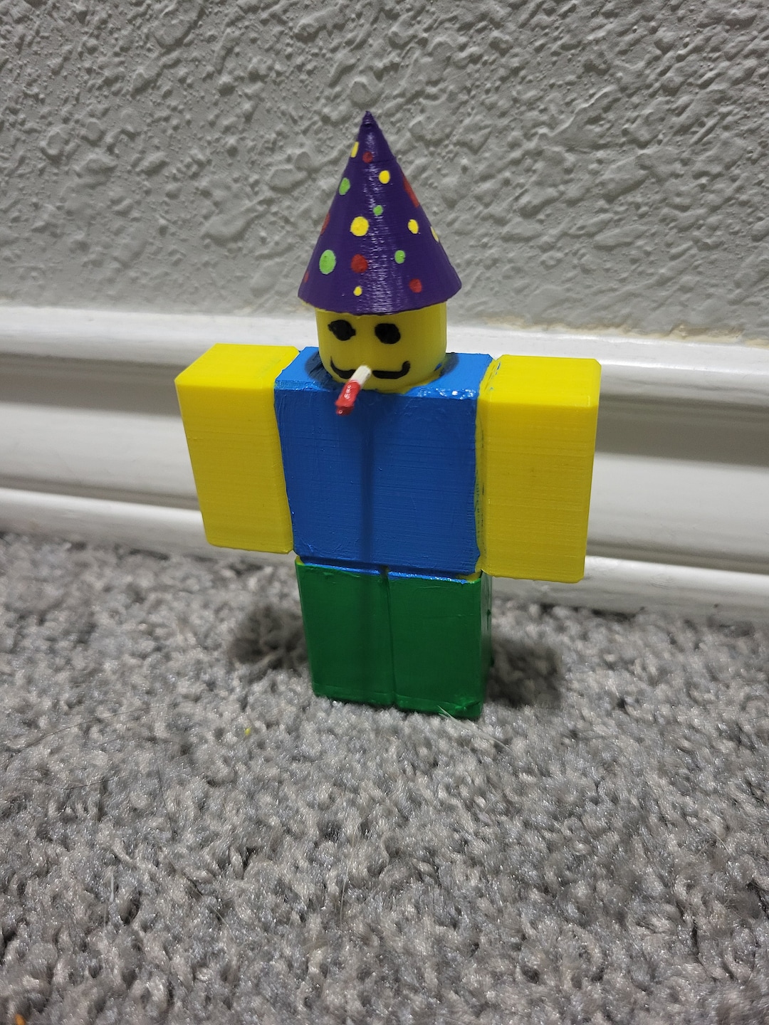 3D Printed Painted ROBLOX Regretevator Figure PARTYNOOB - Etsy