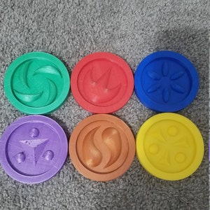 Legend of Zelda Ocarina of Time Sage Medallions (3D Printed) - Etsy