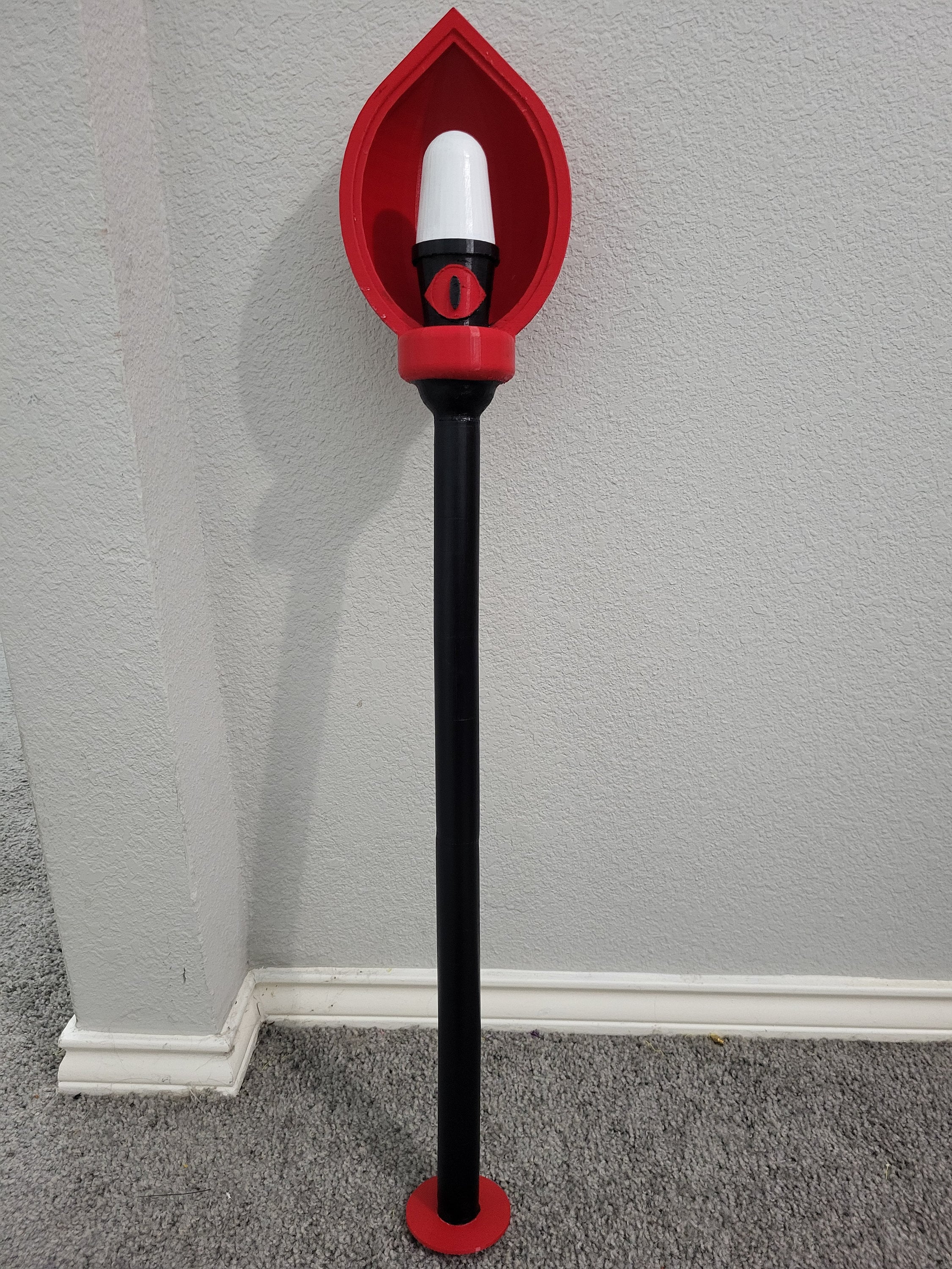 3D Printed + Painted Hazbin Hotel Alastor Cosplay Microphone - Etsy Australia
