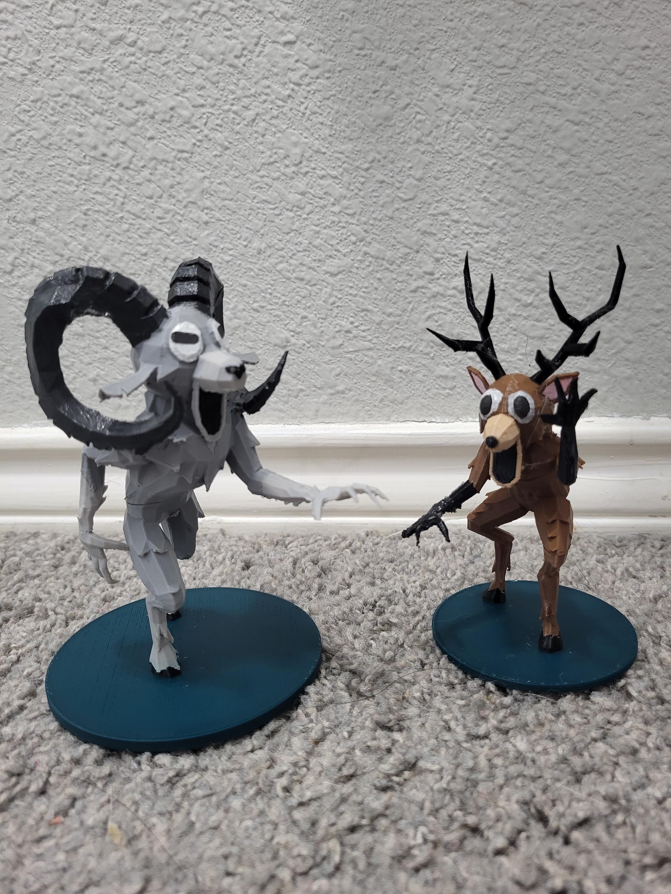 RAM -- 3D Printed ROBLOX 99 Nights in the Forest 9.5 Inch Figure - Etsy