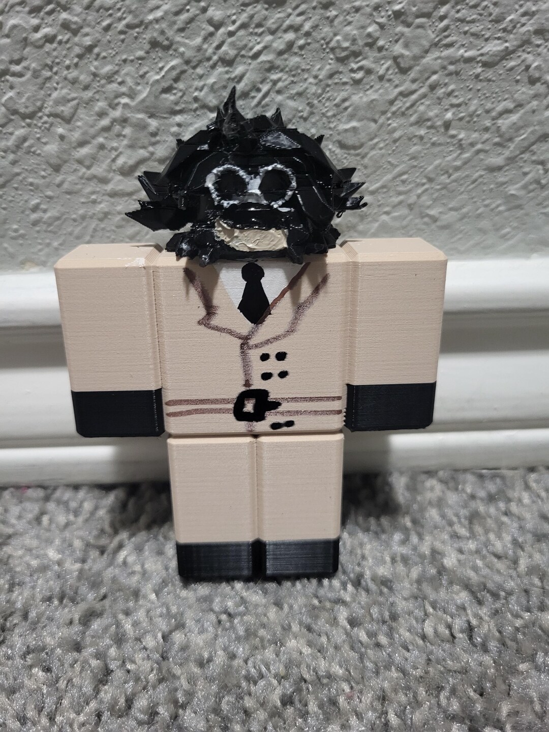 BIVE -- 3D Printed + Painted 5 Inch ROBLOX Regretevator Figure - Etsy