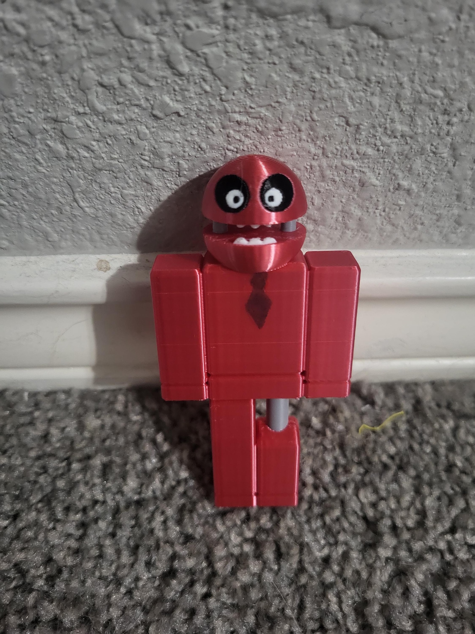 Figura de Regretevator de ROBLOX impresa en 3D de 4 pulgadas de REDDY ...