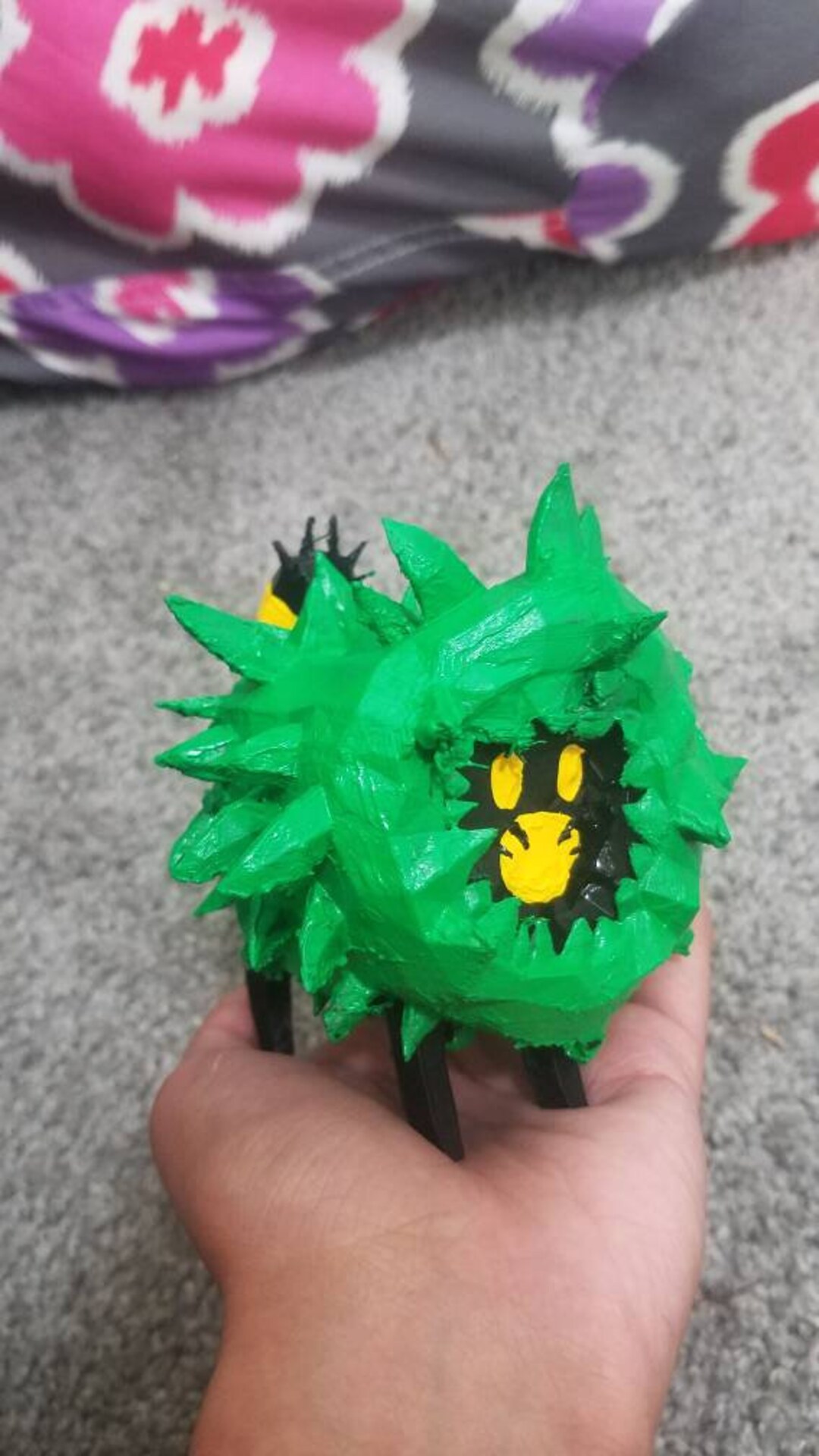 Hat in Time 3D Printed Painted Bushcat/rough Patch 4 Inches Height - Etsy