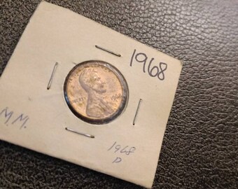 1968 D Penny | Etsy