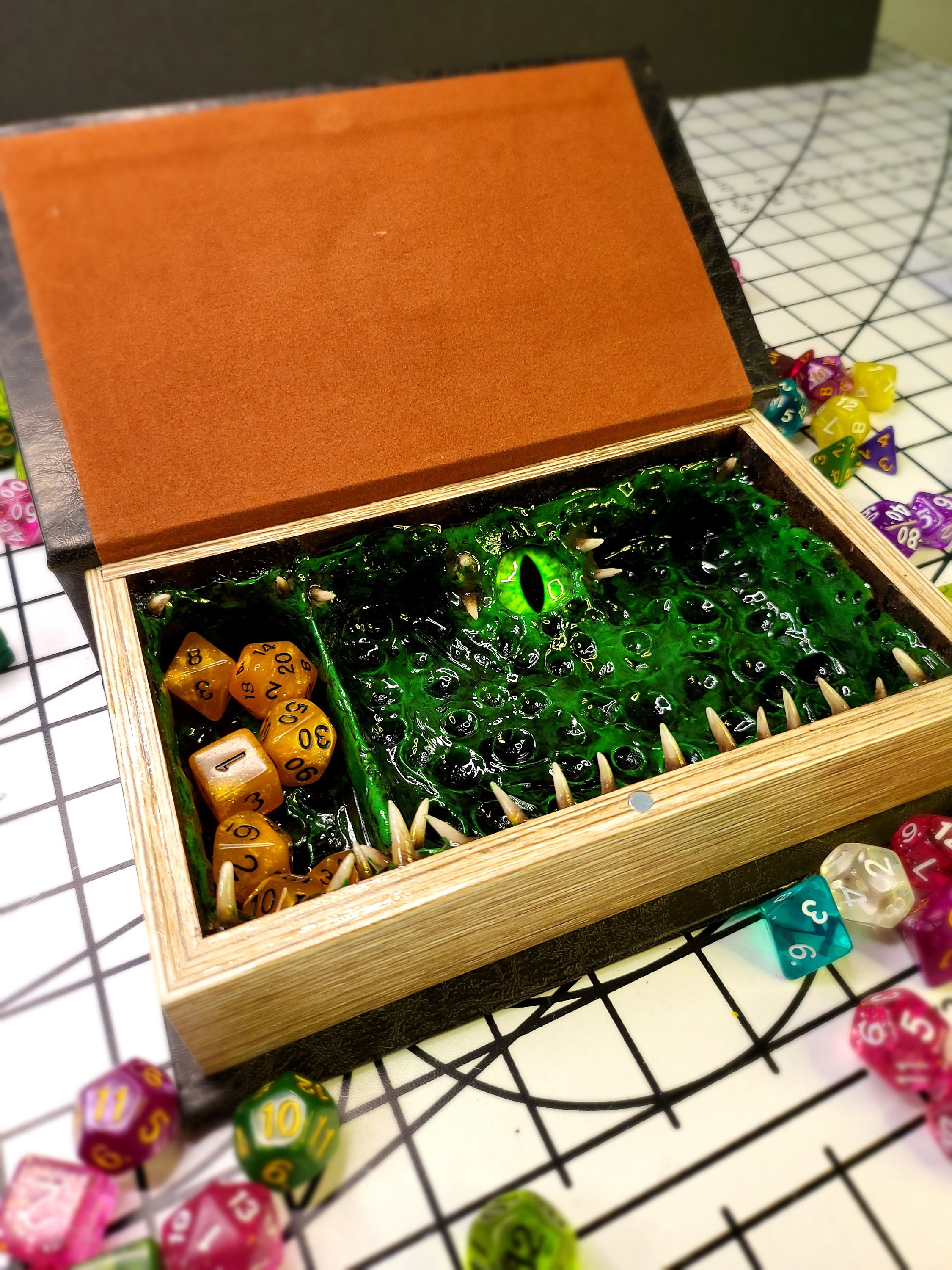Book Mimic W/ Dice Jail - Etsy